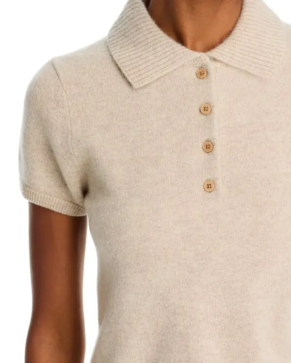Simkhai Twila Cashmere Polo Sweater