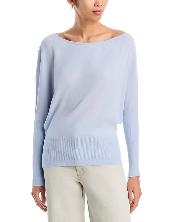 Simkhai Lavina Draped Wool Blend Sweater