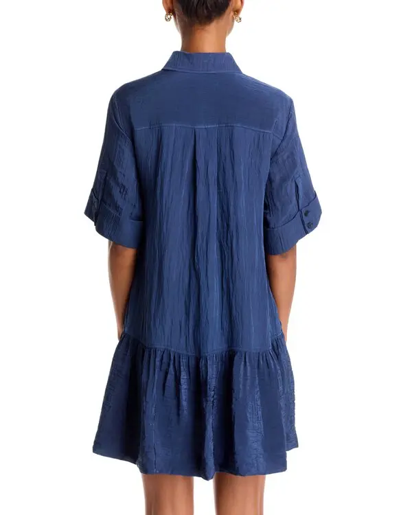 Simkhai Cris Mini Shirt Dress