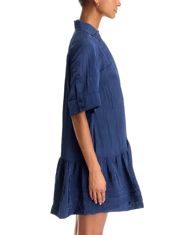 Simkhai Cris Mini Shirt Dress