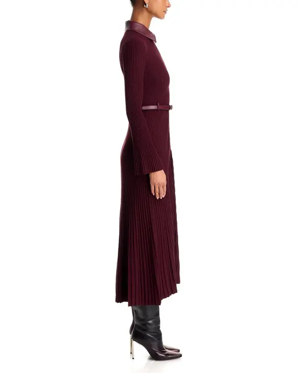 Simkhai Ismelle Collared Midi Dress