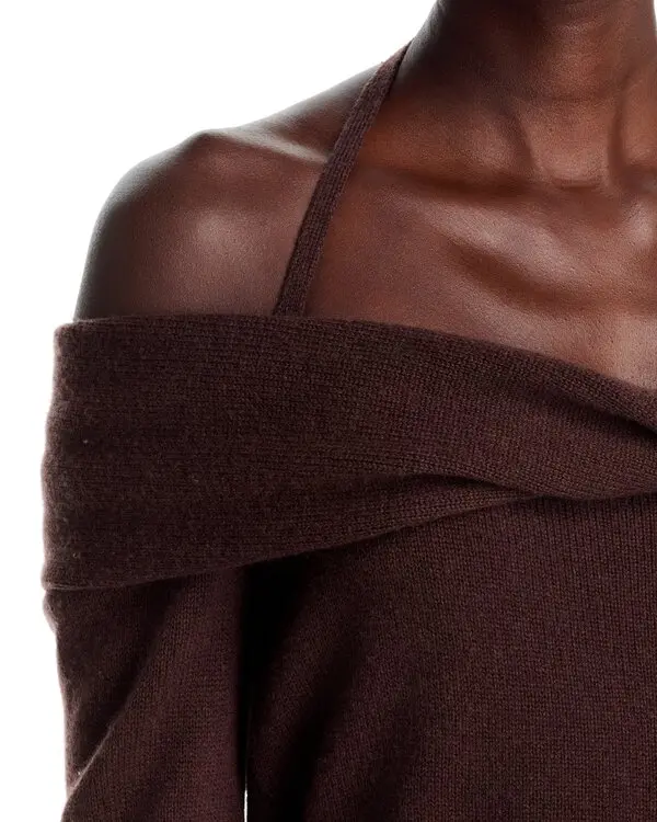 Simkhai Cambria Off-the-shoulder Wool And Cashmere Top