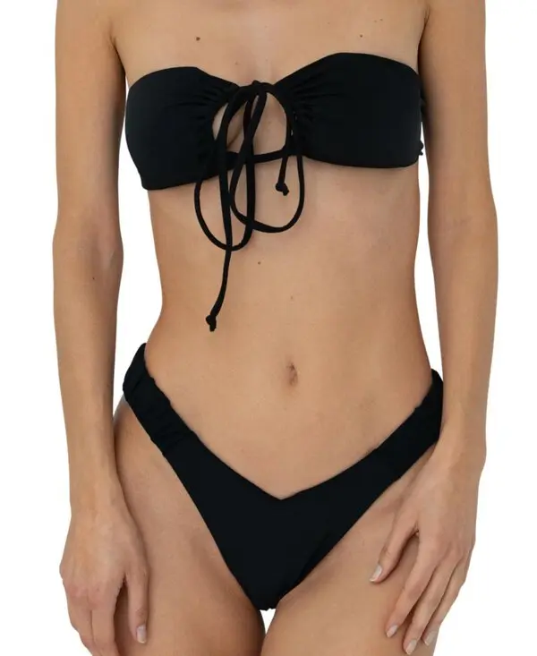 BRIGHT SWIMWEAR Ivy Bottom - Black