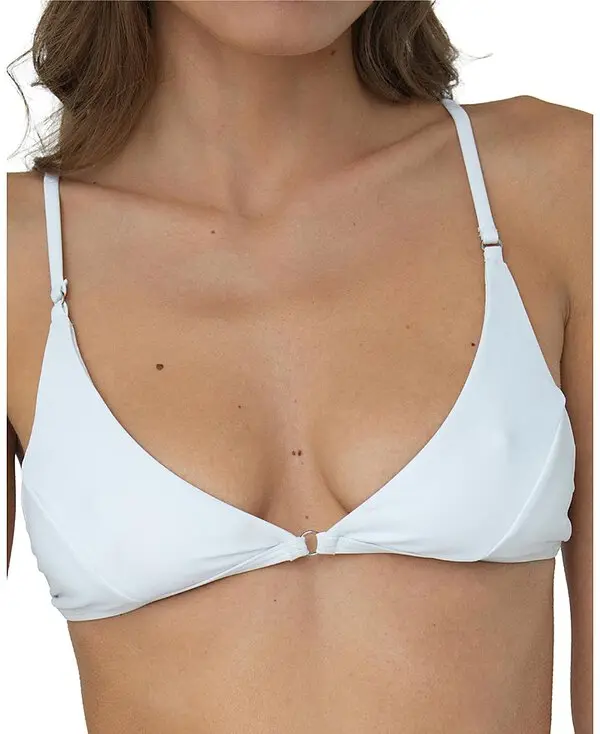 BRIGHT SWIMWEAR Freya Bikini Top - White