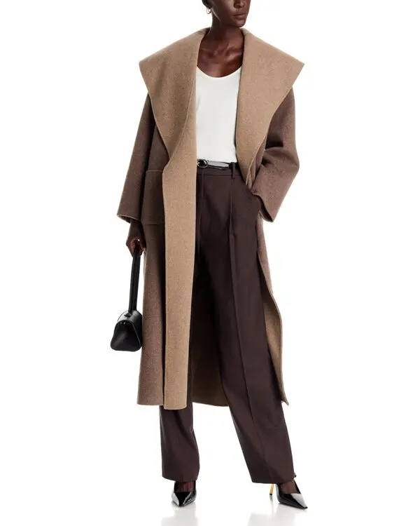 Simkhai Allura Reversible Belted Coat