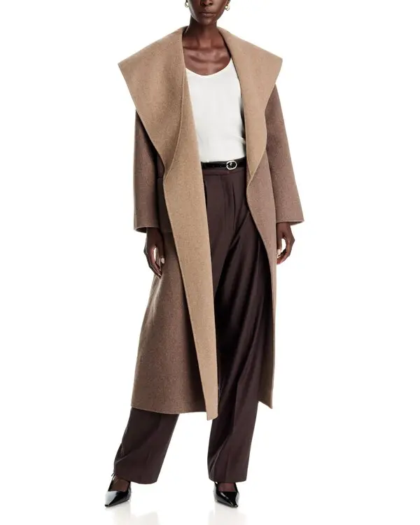 Simkhai Allura Reversible Belted Coat