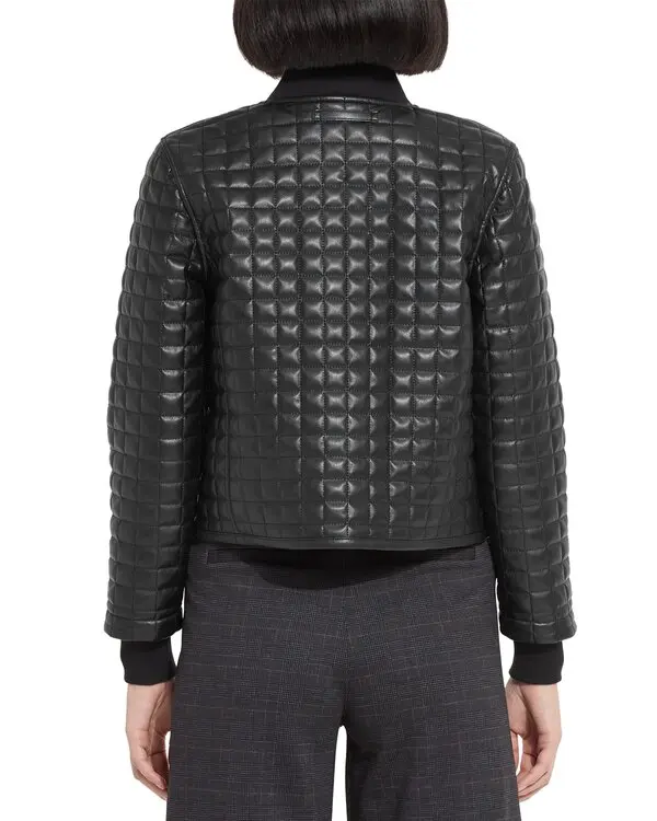 Lyssé Agnes Quilted Faux Leather Jacket