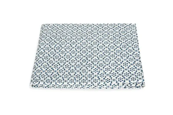 MATOUK Schumacher Laksha Fitted Bed Sheet - Indigo