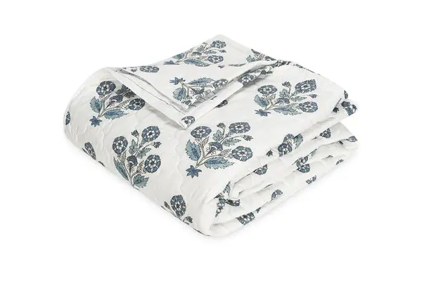 MATOUK Schumacher Dalila Quilt - Mineral