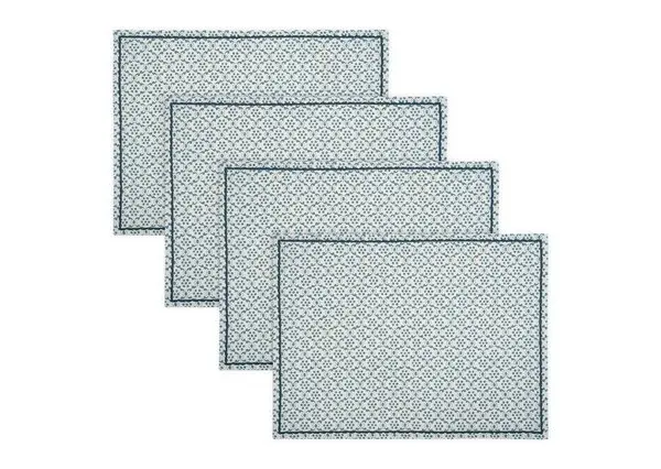 MATOUK Schumacher Laksha Placemats - Lapis