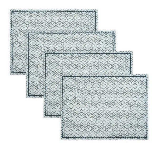 MATOUK Schumacher Laksha Placemats - Lapis