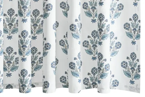 MATOUK Schumacher Dalila Shower Curtain - Mineral