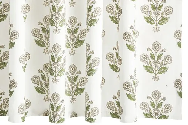 MATOUK Schumacher Dalila Shower Curtain - Pebble