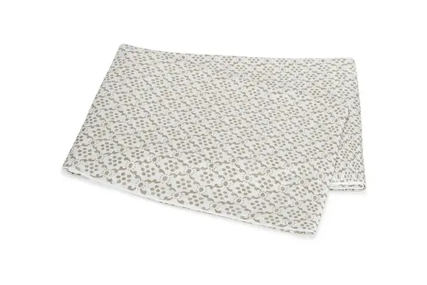 MATOUK Schumacher Laksha Flat Bed Sheet - Oak