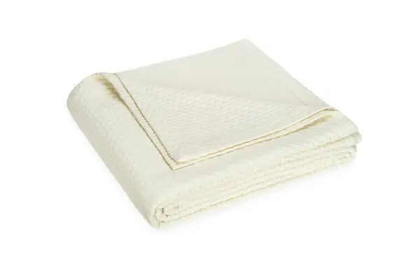 MATOUK Perla Coverlet - Ivory