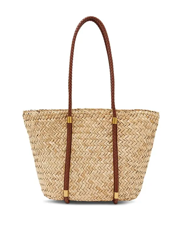 REISS Rubina Woven Straw Tote