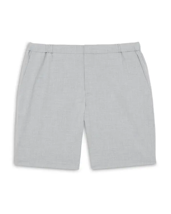 REISS 8.7" Drawstring Chino Shorts - Soft Grey