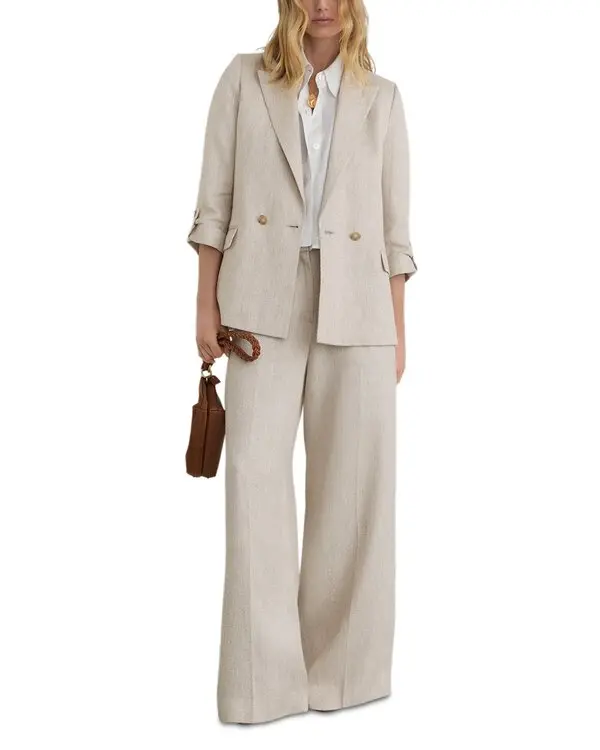 REISS Nolah Double Breasted Blazer