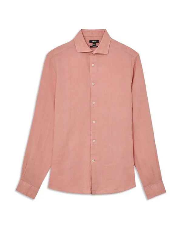 REISS Long Sleeve Linen Shirt