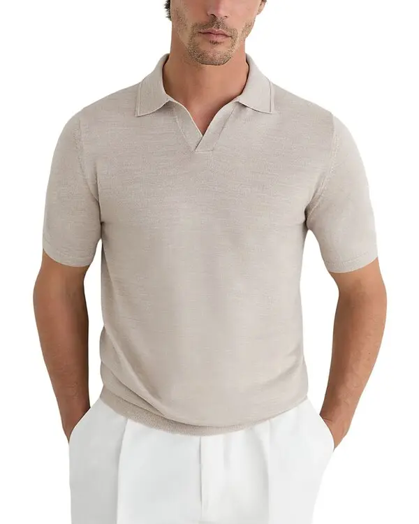 REISS Wool Polo Shirt