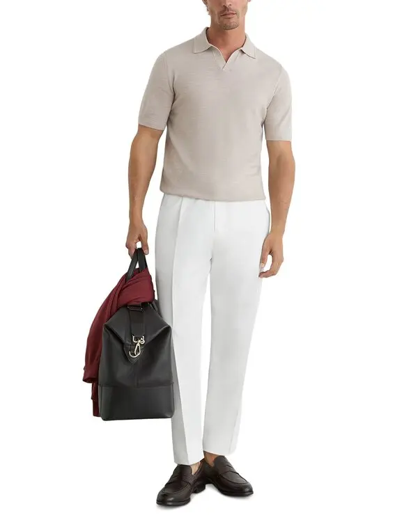 REISS Wool Polo Shirt
