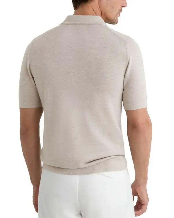 REISS Wool Polo Shirt