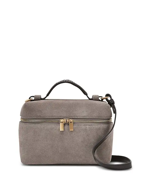 REISS Ines Suede Vanity Crossbody