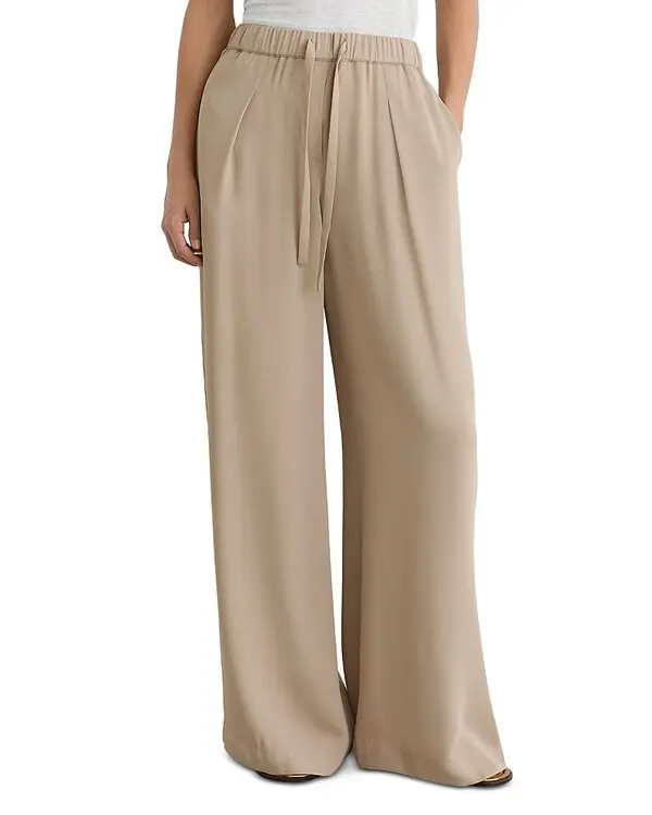 REISS Petite Aimee Wide Leg Pants