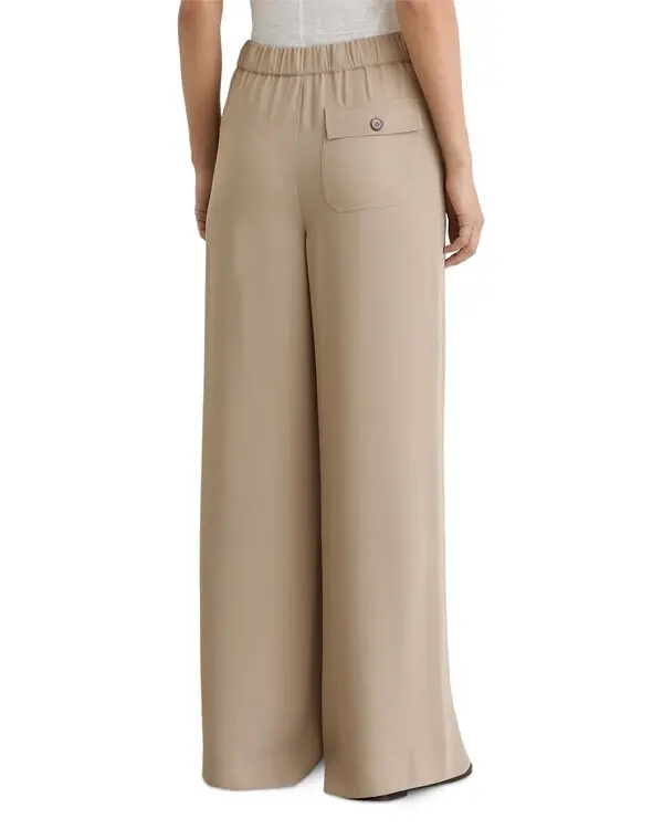 REISS Petite Aimee Wide Leg Pants