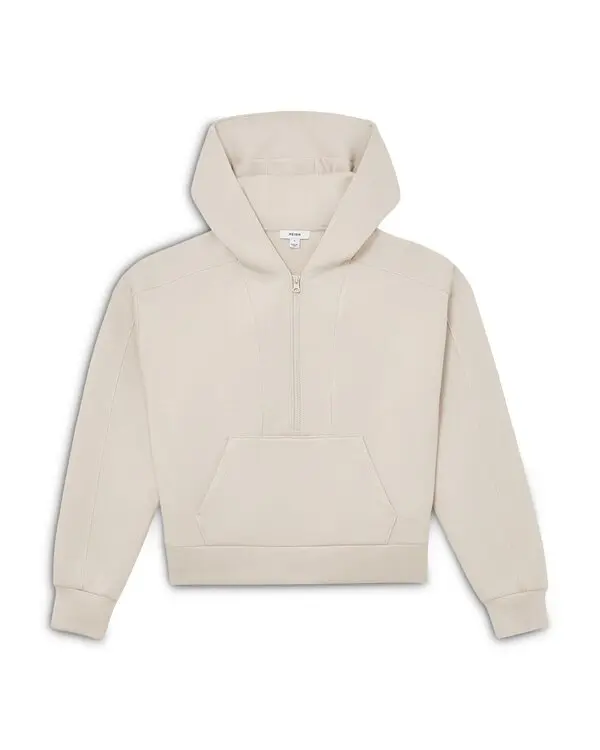 REISS Lockie Half Zip Hoodie