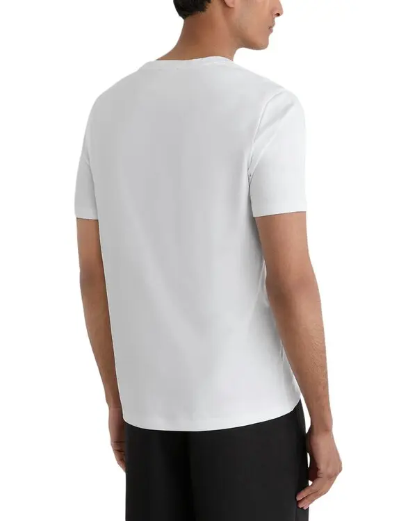 REISS Baron Airwater Cotton V-neck T-shirt
