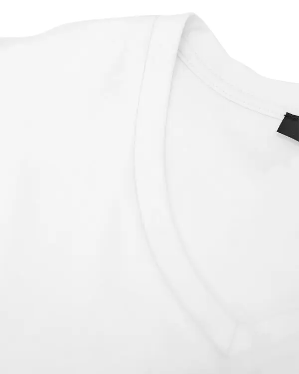 REISS Baron Airwater Cotton V-neck T-shirt