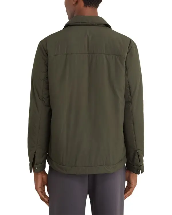 REISS Bernardi Zip Through Technical Fabric Lightweight Jacket