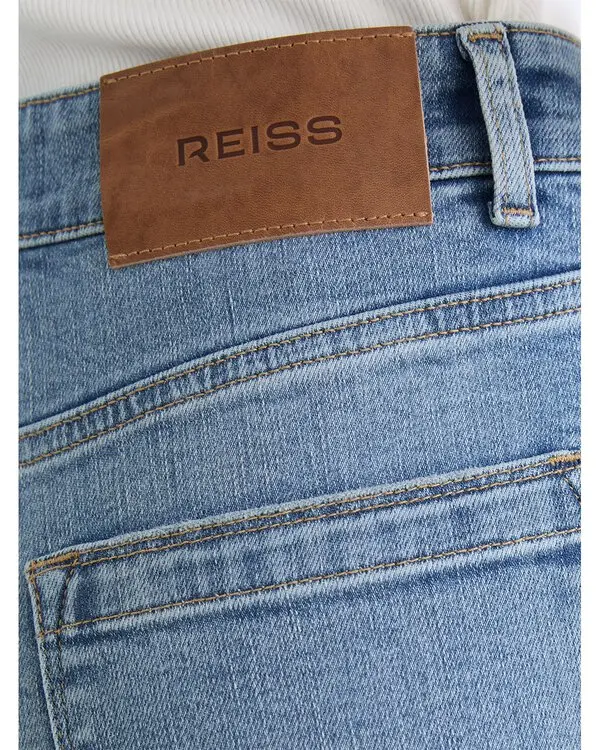 REISS Petites Lana High Rise Straight Jeans