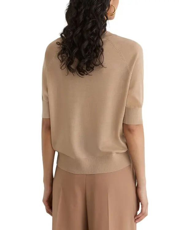 REISS Suzzie Merino Wool Tee