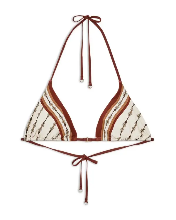REISS Tina Triangle Bikini Top