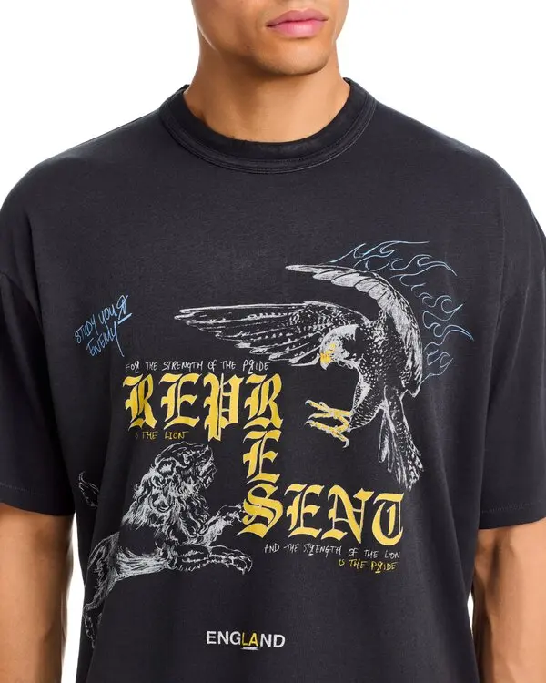 REPRESENT Enemy Relaxed Fit Graphic Tee