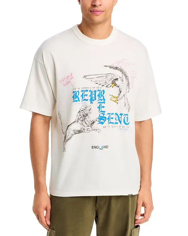 REPRESENT Enemy Relaxed Fit Graphic Tee