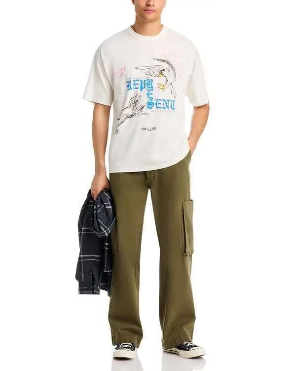 REPRESENT Enemy Relaxed Fit Graphic Tee