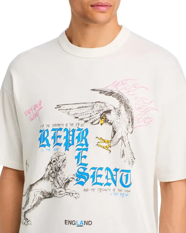 REPRESENT Enemy Relaxed Fit Graphic Tee