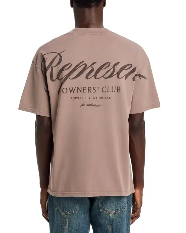 REPRESENT Owners Club Script Tee