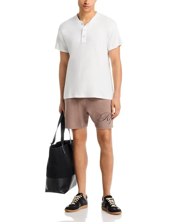 REPRESENT Owners Club Regular Fit Script Mesh 5.7 Shorts