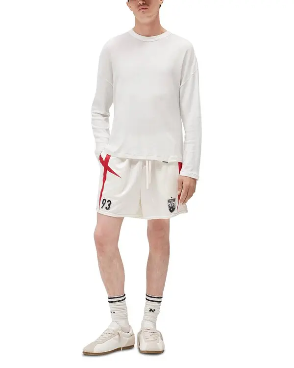 REPRESENT Printed Spike Football Shorts