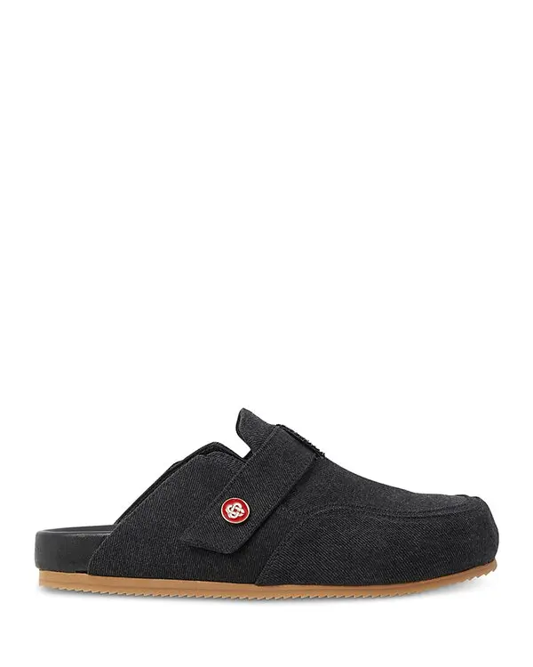Casablanca Outdoor Leather Slip On Mules