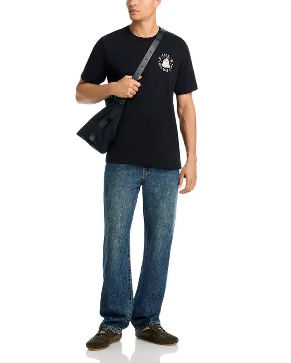 Casablanca Jersey Fabric Graphic Tee