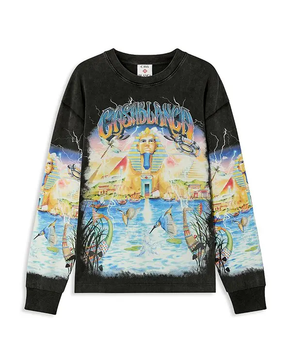 Casablanca Logo Graphic Sweatshirt