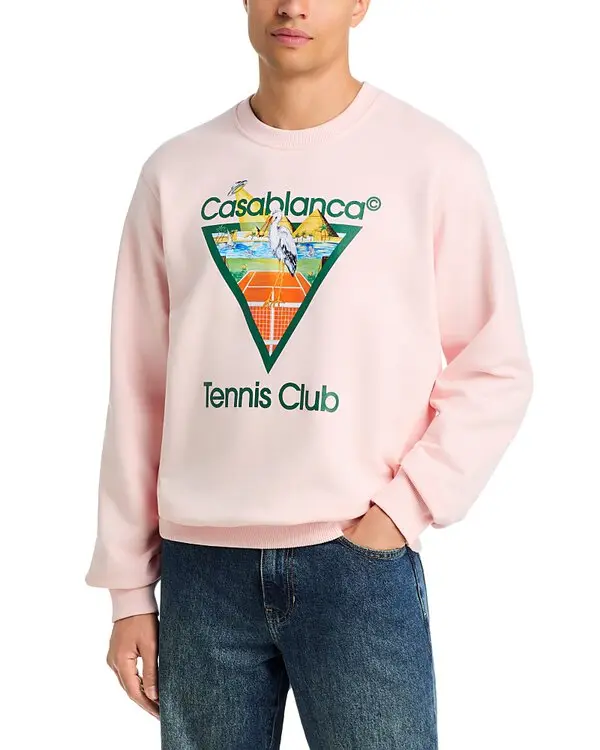 Casablanca Tennis Club Cotton Sweatshirt