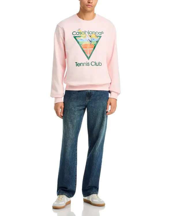 Casablanca Tennis Club Cotton Sweatshirt