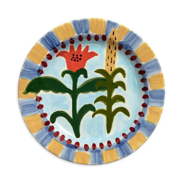 SERAX X Shurleey Santiago De Borja Jane January Dinner Plate, Set Of 2 - Multi