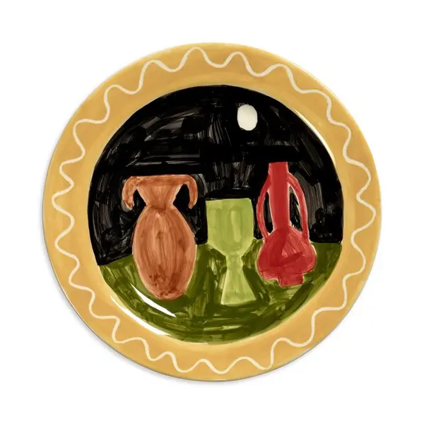 SERAX X Shurleey Santiago De Borja Dreams Delicia Dinner Plate, Set Of 2 - Multi